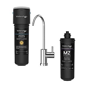 Waterdrop 10UB Under Sink Water Filter System with Remineralization Replacement Filter, NSF/ANSI 42 Certified, 8000 Gallons, USA Tech