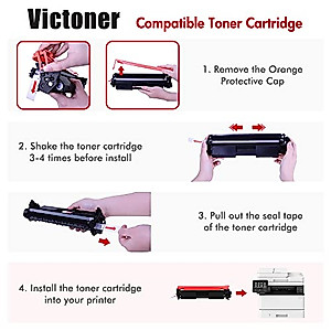 051H Toner Cartridge 2-Pack Compatible Replacement for Canon 051H 051 CRG051 for Canon imageCLASS MF269dw MF264dw MF267dw MF266dn MF263dn LBP161dn LBP162dw LBP1692dwkg Printer (Black)