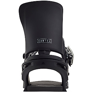 Burton Cartel Mens Snowboard Bindings Sz L (10+) Black