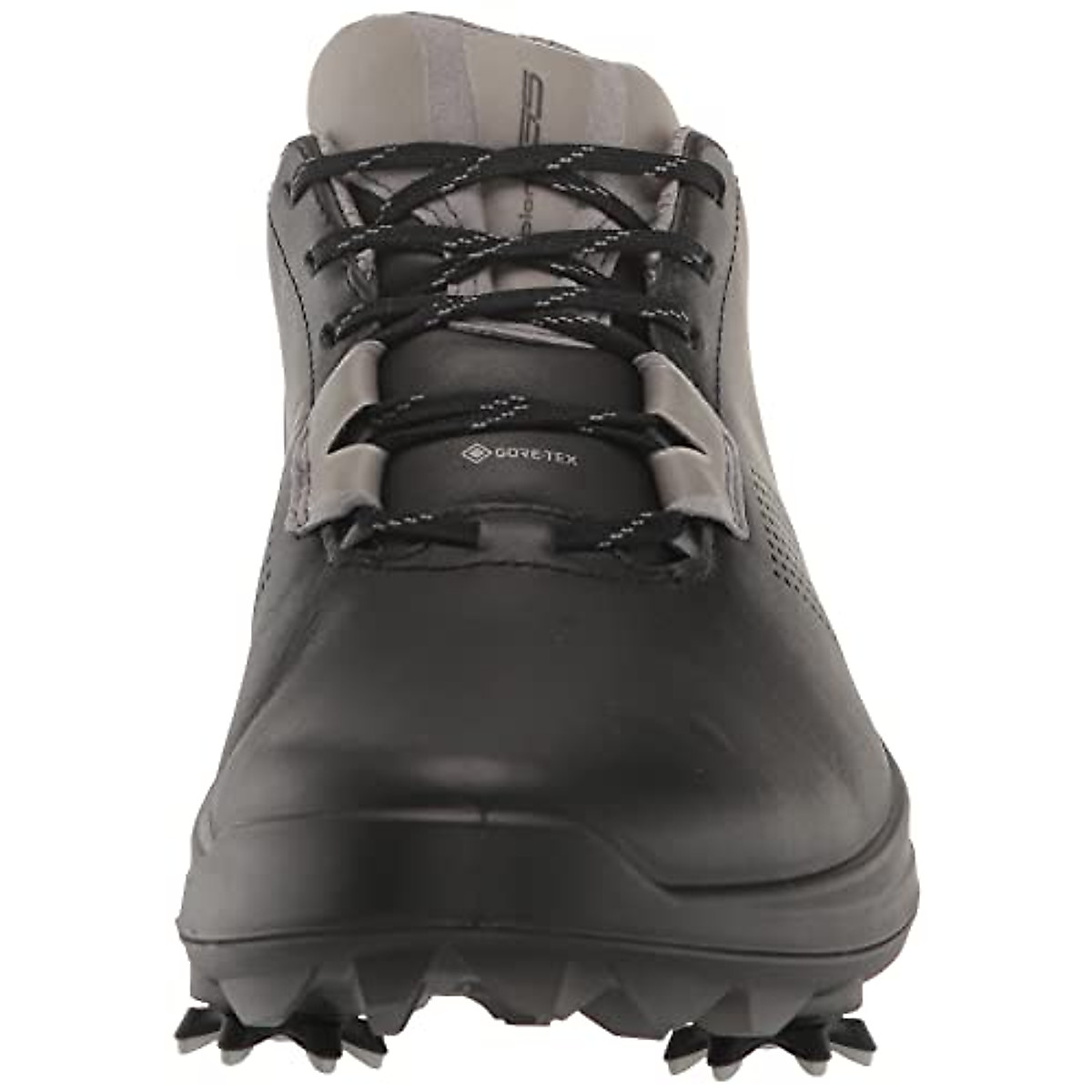 ECCO Men's Biom G5 Gore-TEX Waterproof Golf Shoe, Black/Steel, 13-13.5