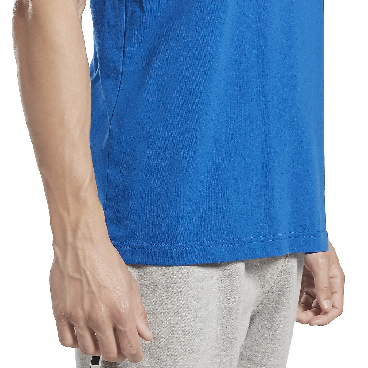 Reebok Men's Standard Identity Classics T-Shirt, Vector Blue, M