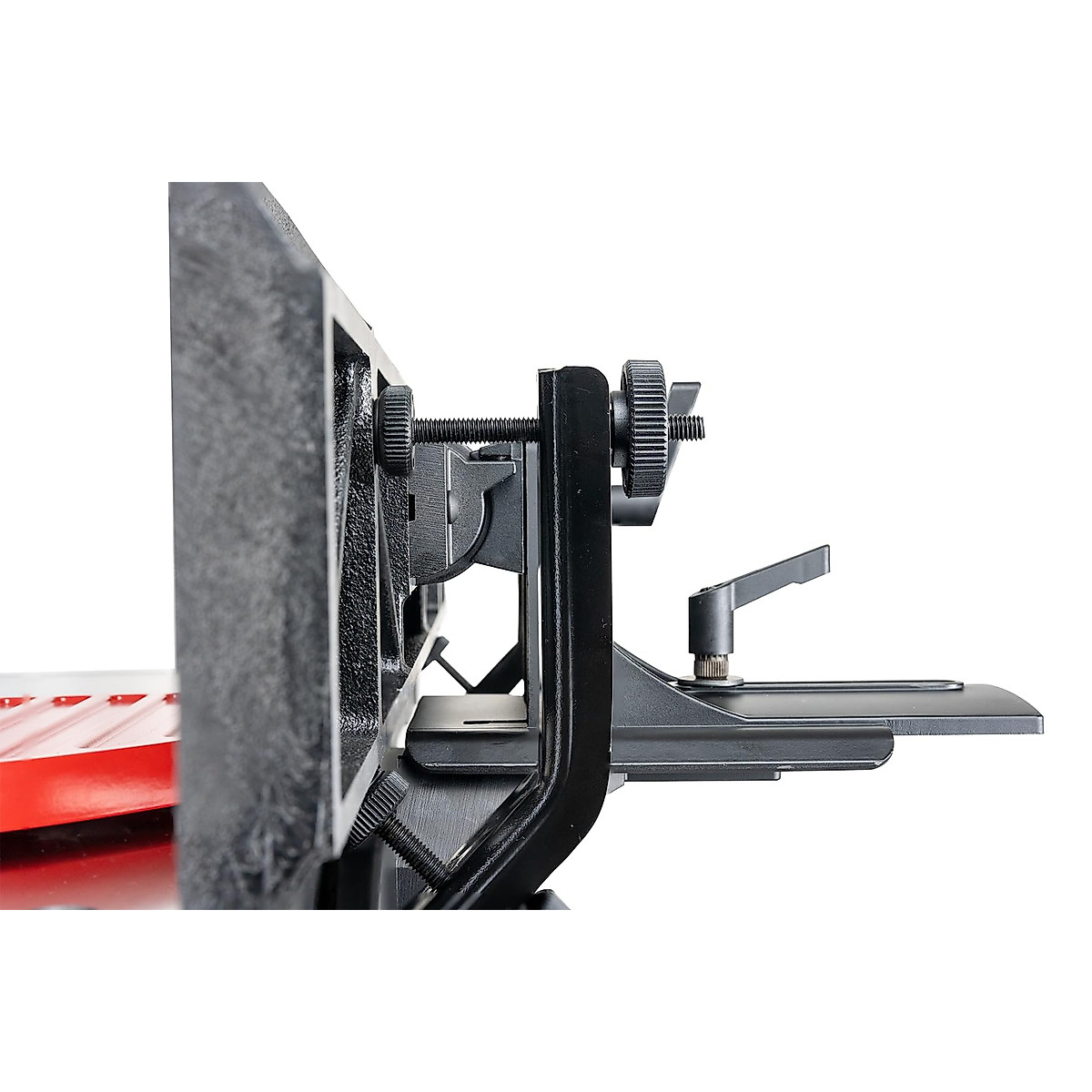 Cutech RP Jointer-125E+ 24" x 6" Cast Iron Fence with 8½" Fence Enhancement Brackets