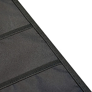 ZENXUS Hanging Organizer, 12x12 Paper Storage, Deep Pocket Vinyl Holder, for Cardstock, Scrapbook, Craft Paper, Cut Mat, 6 Door Hooks Included, 2-Pack