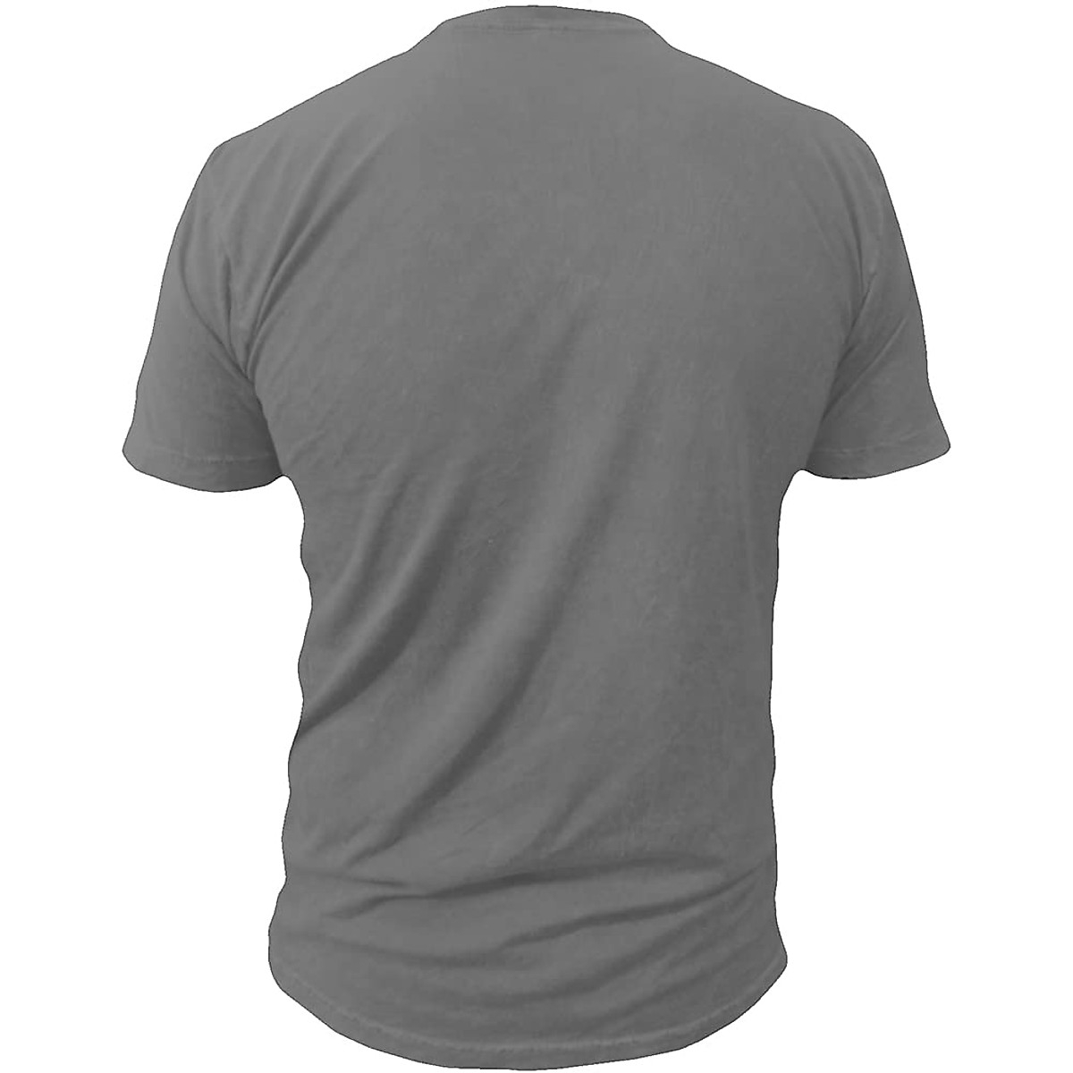 GYM LIFE Men's Power Up Athletic Performance Short Sleeve Workout T-Shirt, Slate (X-Large)