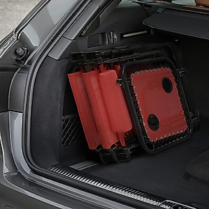 MoNiBloom 3PCS Leisure Chairs Table Set Outdoor Furniture Zero Gravity Chairs Recliner Adjustable Folding Lounger for Pool Patio Camping Yard Beach Vacation, 330lbs Capacity, Maroon