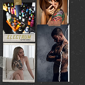 Electrum Tattoo Transfer Gel Solution, Stencil Application Gel Works Great for Carbon and Marker Stencils, Tattoo Stencil Gel, Stencil Primer, Made in the USA by Tattoo Artists, 2 Ounces