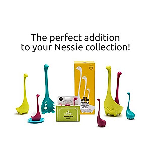 OTOTO Cup of Nessie, Baby Nessie Tea Infuser Mug - Tea Cup with Infuser Set - BPA-free Dinosaur Tea Mug with Infusers for Loose Tea - Tea Cup and Strainer