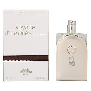 Voyage D'Hermes Unisex Eau-de-toilette Spray (Refillable) by Hermes, 1.18 Ounce