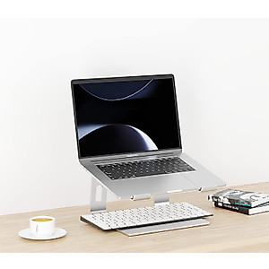 Laptop Stand for Desk Aluminum Computer Stand for Laptop Riser Holder ...