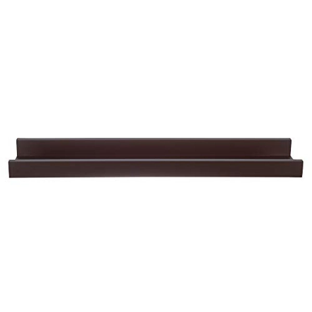kieragrace Edge Picture Frame Floating Ledge, 23" x 4", Espresso