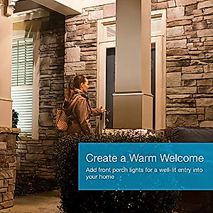 Lutron Caseta Deluxe Smart Switch Kit | Compatible with Alexa, Apple HomeKit, and the Google Assistant | P-BDG-PKG2WS-WH | White