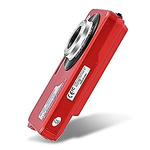 Shanrya Camera, 2.7in LCD 720P Resolution Face Detection Digital Camera 8X Zoom for Home for Travel for Party(red)