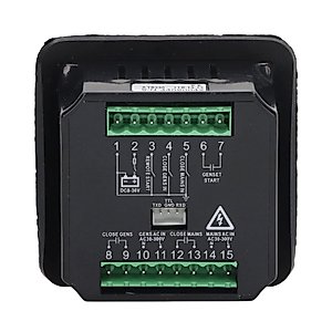 Automatic Transfer Switch Controller IP54 Waterproof LED Display Dual Power ATS Controller 30‑300V