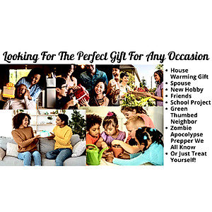 50 Vegetable & Herb Seeds for Planting Outdoor & Indoor Conventional Seed Gardens. This Survival Seed Kit Includes 12,500 Seeds, A Planting Guide & A Mylar Package. Heirloom Non-GMO Seed By B&KM Farms