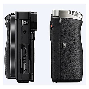 Camera A6000 Mirrorless Digital Camera ILCE-6000L with 16-50mm Lens -24.3MP -Full HD Video Digital Camera (Color : W)