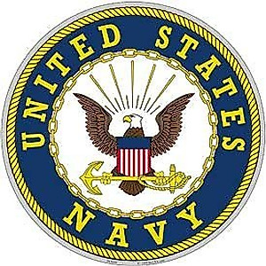 United States Navy Aluminum Sign Round 12" Inches Navy Duty Honor Country Bold Eagle