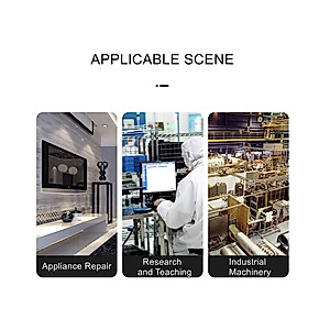 Fielect MF110A Digital Multimeter with DC AC Voltmeter and Ohm Volt Amp Tester and Diode Voltage Tester Meter with Test Probe