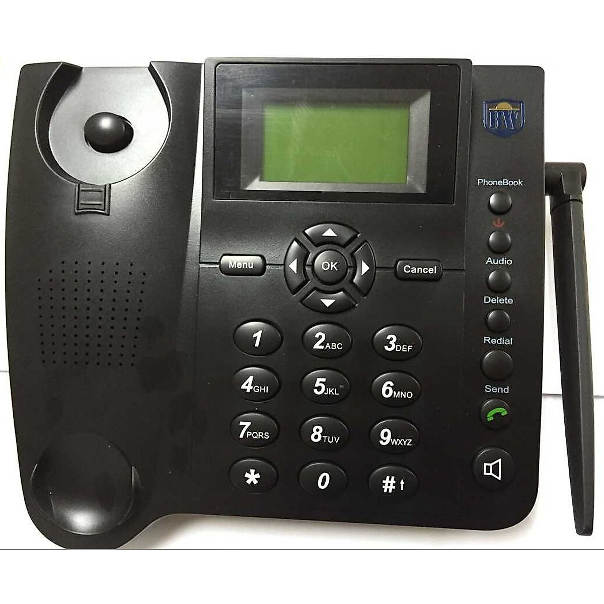 BW 2.4'' Wireless Quadband GSM Classic Desk Telephone Telephone handset for Business or Family (Especially for Older Folk) - Black
