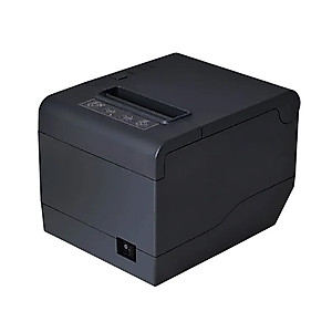 ZY808 Receipt Printer - 80mm POS Thermal Printer with WiFi USB LAN Connection, Support iOS, MAC, iPhone, Android, PC and Support Ebay, Amazon, Shopify, Etsy, USPS Integration.