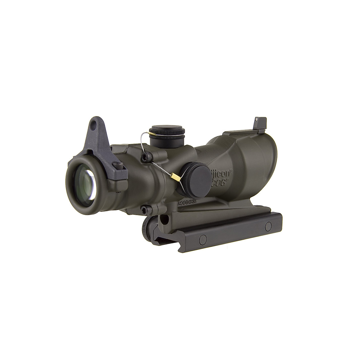 Trijicon ACOG TA01-D-100318 4x 32 Tritium Only, Center Illuminated Amber Crosshair .223 Reticle Scope, OD Green