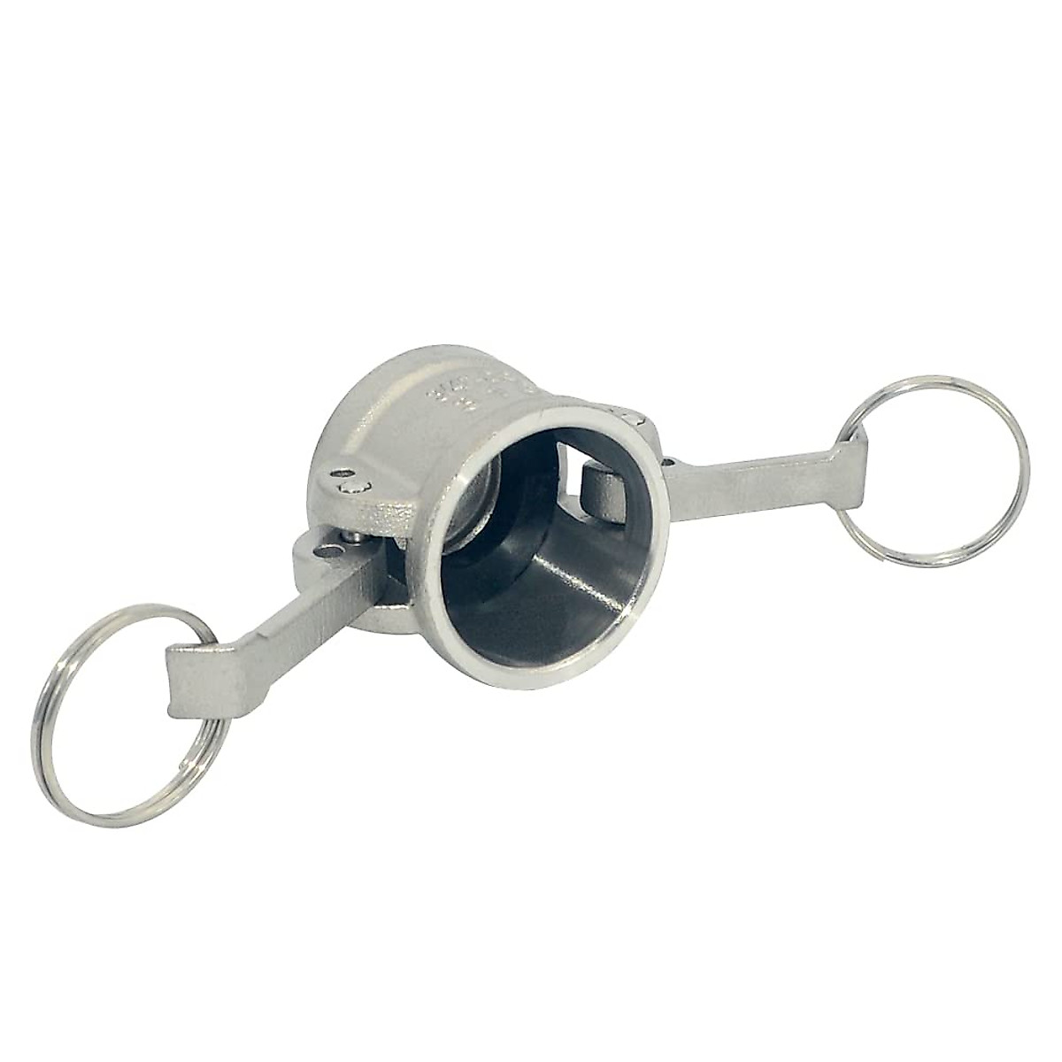 VARMHUS Trash Pump Adapter Dust Cap/Dust Cover,Type DC Cam and Groove Hose Pipe Fitting Coupler,Stainless Steel 316 (3/4")