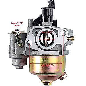 GX160 GX200 Carburetor with 17210-ZE1-517 Air Filter Tune Up Kit for Honda GX120 GX140 GX 160 GX168 GX200 5HP 5.5HP 6.5HP Engine