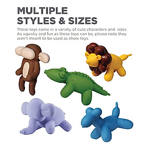 Outward Hound Latex Rubber Balloon Dog Squeaky Dog Toy, Large