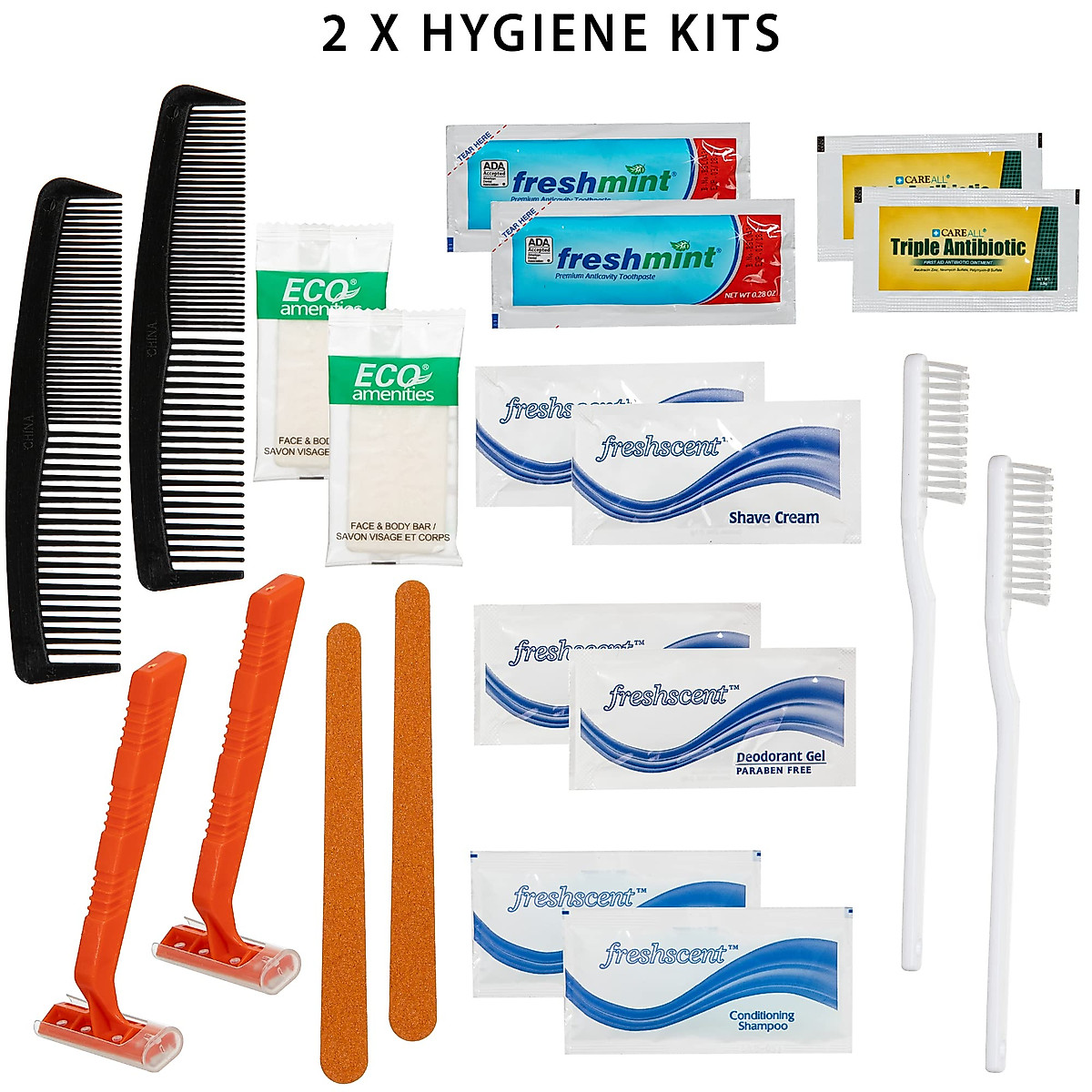 UrbanPrepp Complete 72 Hour Survival Kit - 2 Person Survival Kits, Deluxe Bug Out Bag, Emergency Bugout Backpack for Floods, Blackout, Disaster Preparedness Earthquake Supplies, Survival Pack