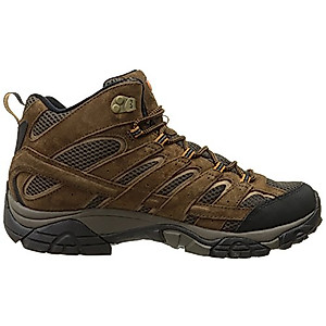 Merrell Men's Moab 2 Mid Waterproof Hiking Boot, Earth, 13 2E US