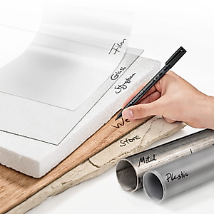 Staedtler Lumocolor Universal Pen, Medium, Felt Tip, Permanent Marker, 1.0mm, Black 317-8