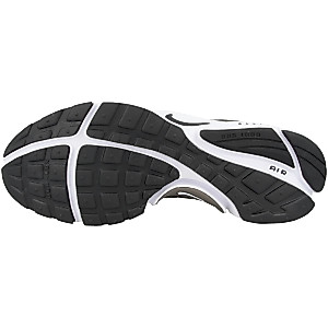 NIKE Men's AIR Presto Sneaker, Black White, 7