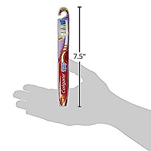 Colgate Wave ZigZag Toothbrush, Medium (Colors Vary)