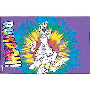 Tervis 1336992 Warner Brothers - Scooby-Doo Insulated Tumbler with Wrap and Black Lid, 16oz, Clear