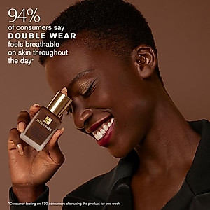 Estée Lauder Double Wear Stay-in-Place 24-Hour Long-Wear Matte Foundation Makeup, 1 Fl Oz, 5W2 Rich Caramel