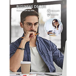 PPbuky Steel Bracelet Link, Adjustable H-shape Wire Rope Bracelet, Lucky Jewelry with Titanium Buckle for Birthday, Valentine's, Graduation, Fashion Gift for Women, Men, Lovers, Friends, Red