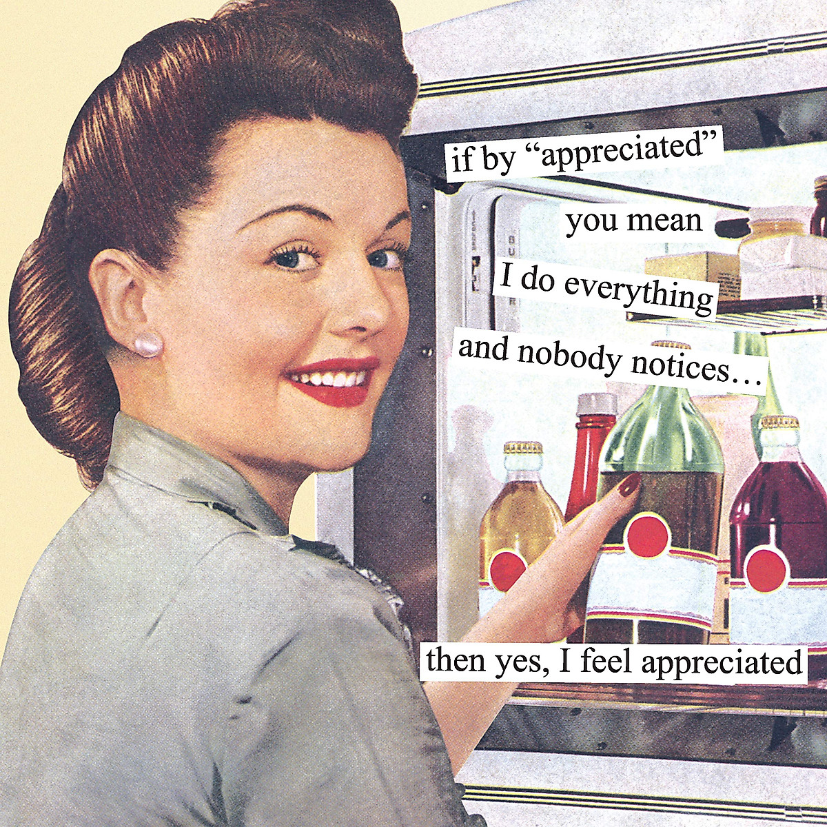 Anne Taintor 2021 Wall Calendar: (Funny Woman Calendar, Monthly Calendar with Vintage Ads and Funny Captions)