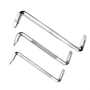 Offset Screwdriver Set, Angle Screwdriver, Hand Tools for Electricians, 3Pcs Right Angle Double Head Z shaped Offset Screwdriver Set