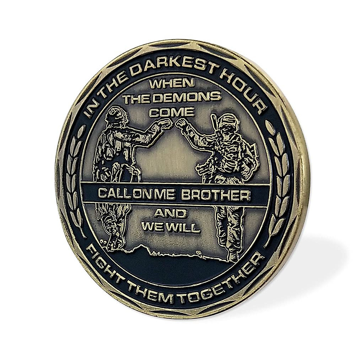E-Coin U.S. Army Challenge Coin Brofist Soldier Veteran Gift