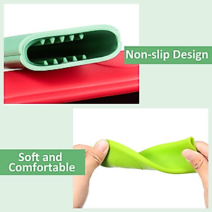 Cast Iron Handle Cover Silicone Hot Handle Holder Cast Iron Skillet Handle Covers Pot Sleeve Grip Handle for Cast Iron Skillets, Frying Pans, Griddles, Metal Cookware (Multi Color,8 Pieces)