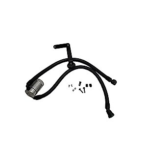 J&L Oil Separator Co. 3.0 Oil Separator Compatible with the 2011-2024 F-150 2.7L/3.5L/5.0L; '18-'21 Expedition Passenger Side (Silver)