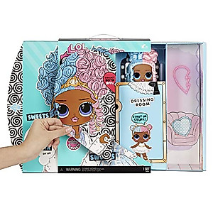 L.O.L. Surprise! OMG Sweets Fashion Doll - Dress Up Doll Set with 20 Surprises for Girls and Kids 4+, Multicolor
