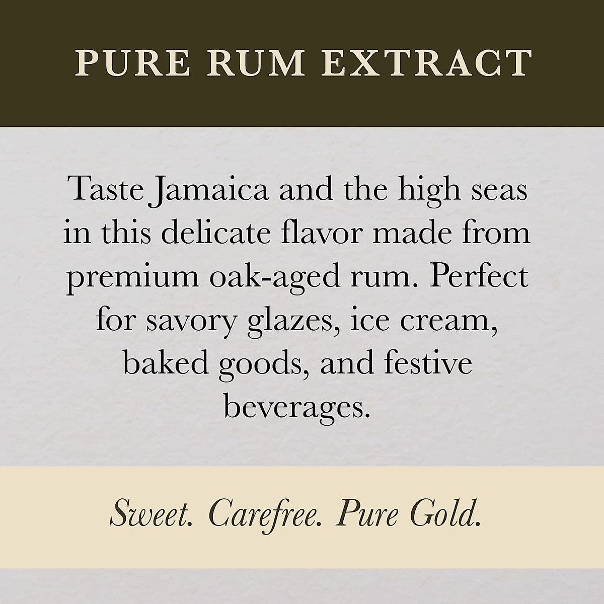 Cook's, Pure Rum Extract, For Baking, Ice Cream, Candies, Cakes, 4 oz