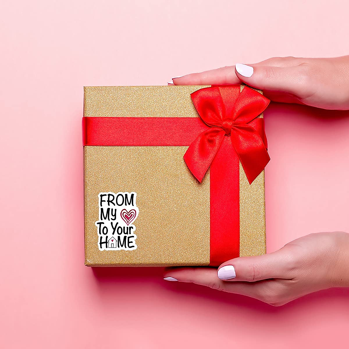 Littlefa 1.5” from My Heart to Your Home Stickers,Thank You Stickers,Bakeries Stickers,Handmade Stickers,Small Business Stickers, Envelopes Stickers, Gift Bags Packaging 500 PCS