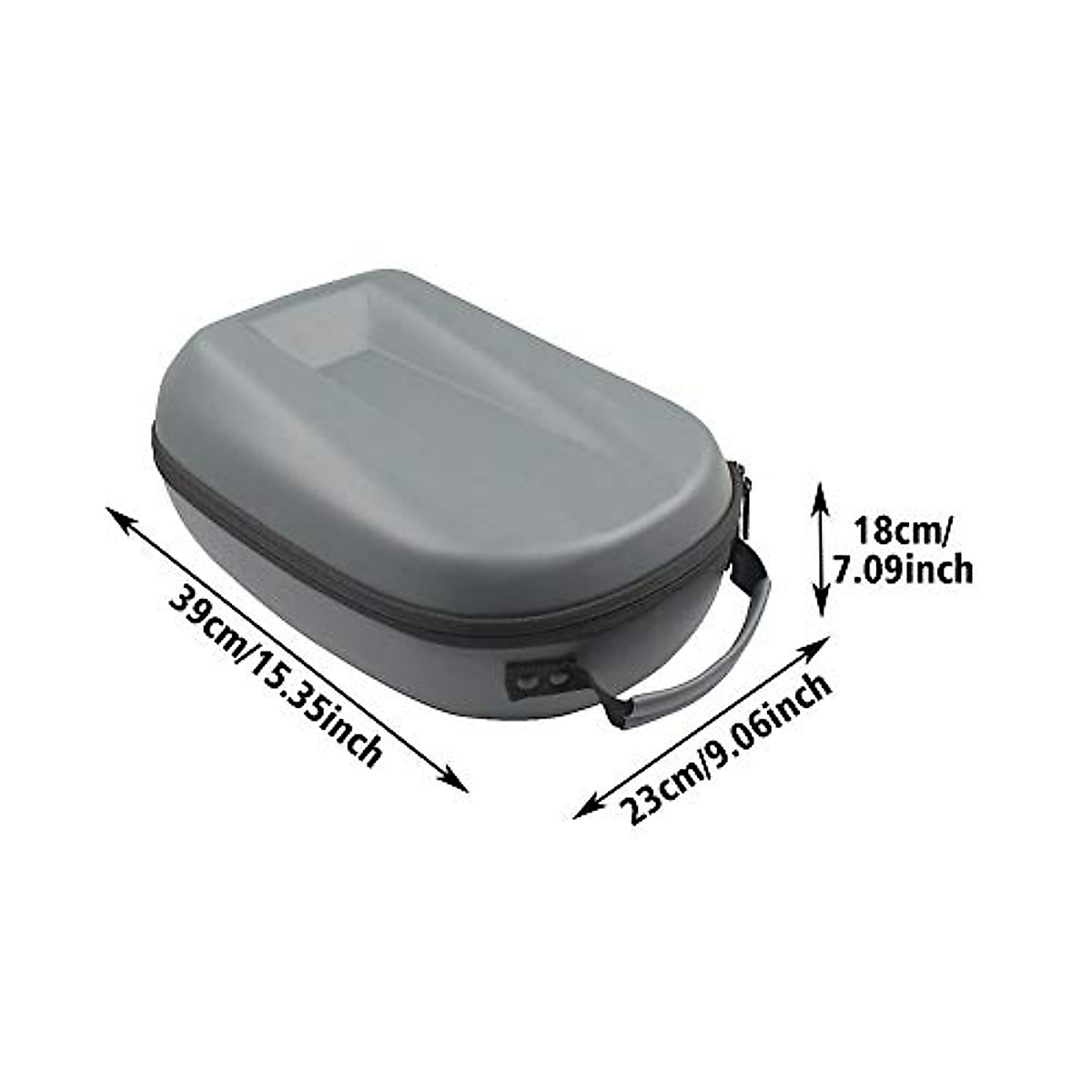 Dengofng Carrying Case for VR Gaming Headset,Carrying Case for VR Headset Accessories Portable Travel Storage Bag with Zipper(Gray)