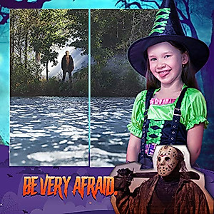 Amscan Friday The 13th Scene Setters | 2 Pieces | Halloween Party Supplies, Horror House Decoration | Officially Licensed by Amscan