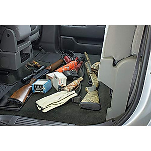 DU-HA Under Seat Storage Fits 14-18 Chevrolet/GMC Silverado/Sierra Light Duty & 15-19 Heavy Duty Crew Cab, Ash/Gray, Part #10301