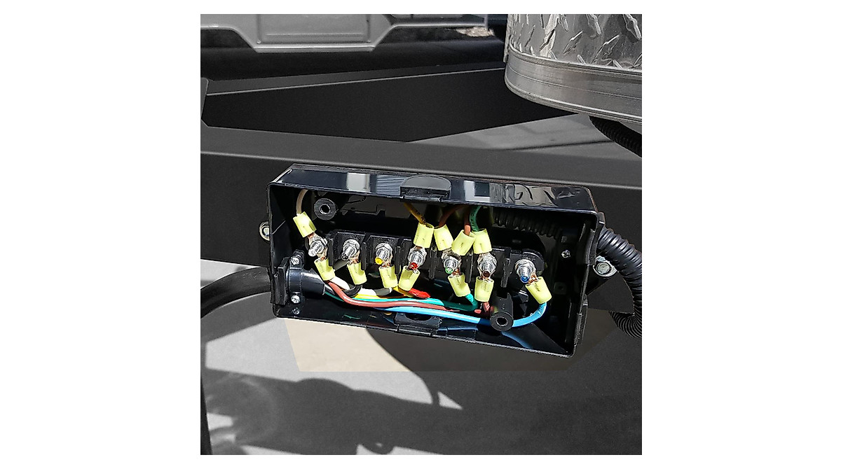 Nilight 7 Way Junction Box - Safe Trailer Wiring Solution