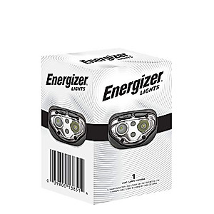 Energizer Rechargeable LED Headlamp Pro400, IPX4 Water Resistant, High-Powered Bright LED, Multiple Light Modes, Best Headlight for Camping, Running, Outdoors, Emergency Light, USB Included