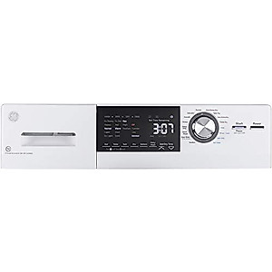 GE GFQ14ESSNWW 24" Electric Front Load Washer Dryer Combo with 2.4 cu. ft. Capacity, 14 Cycles, Electronic Touch, in White