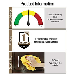 Nova 4 Shelf Ladder Bookcase, Graphite Gray